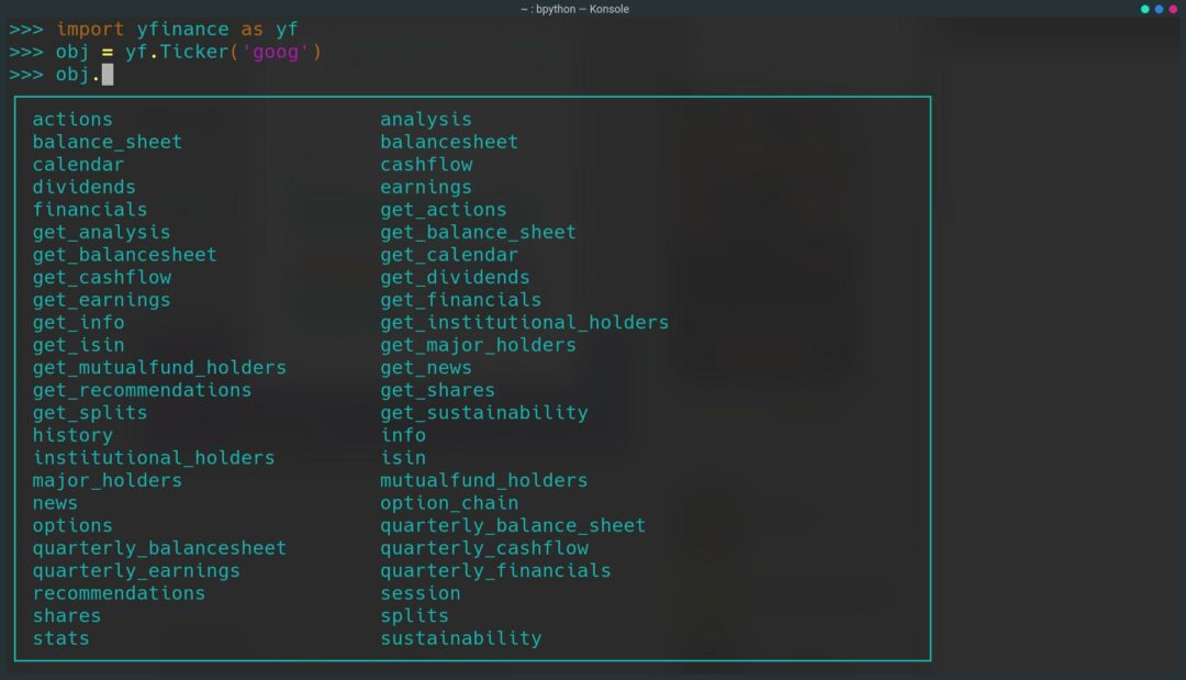 yfinance Python Tutorial (2023) - Analyzing Alpha